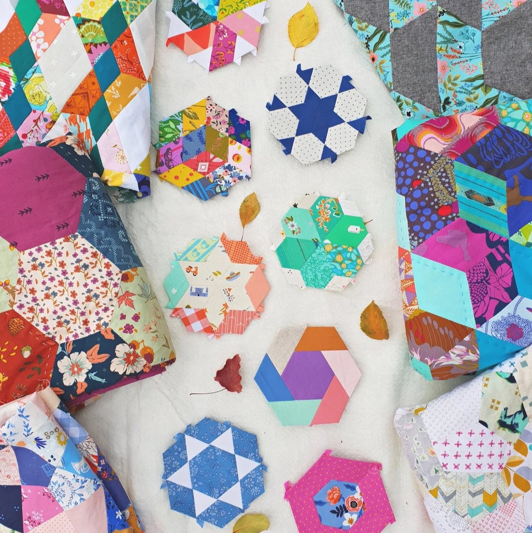 English Paper Piecing – Great Heron Thread Co.